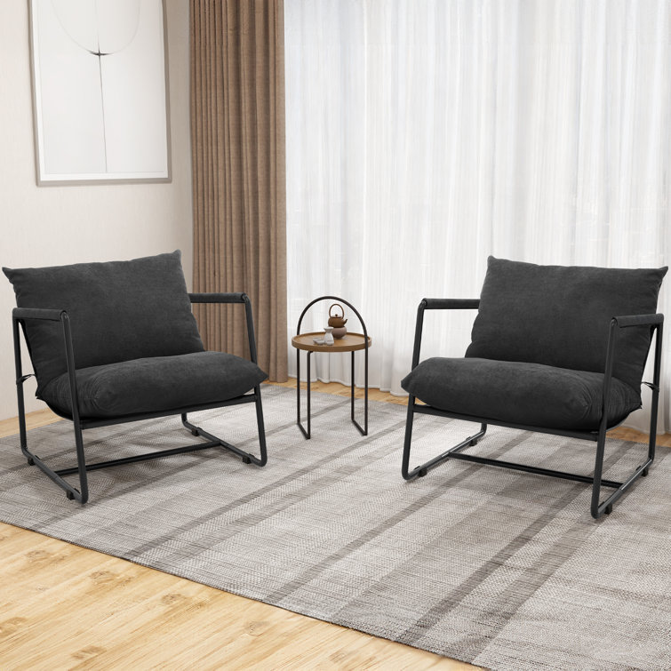 Ebern Designs Davelyn Upholstered Armchair | Wayfair